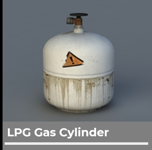 Second Life Marketplace - [1L$ Shop] LPG Gas Cylinder