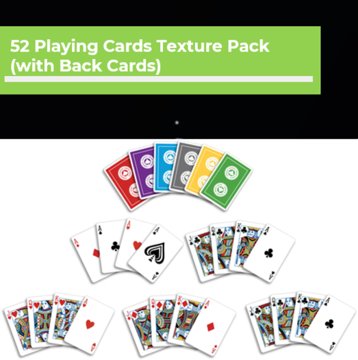 Second Life Marketplace - [1L$ Shop] 52 Playing Cards Texture Pack ...