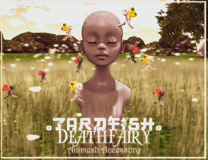 Second Life Marketplace - .Tardfish. Death Fairy Black