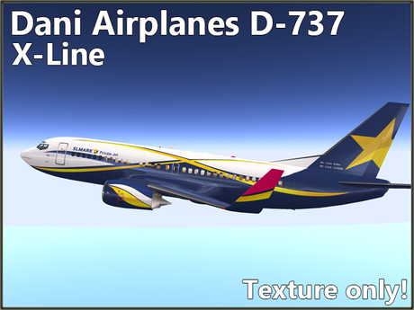 Second Life Marketplace - Texture for Dani Airplanes D-737 (X-Line)