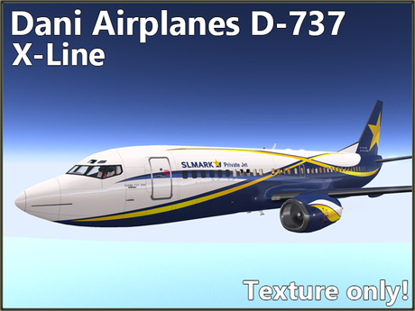 Second Life Marketplace - Texture for Dani Airplanes D-737 (X-Line)