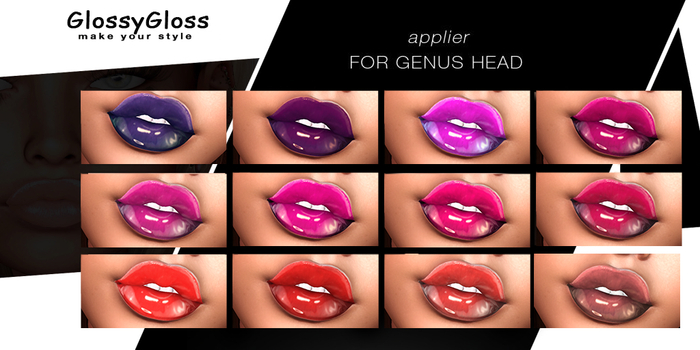 Second Life Marketplace - {Cleo.Designs} Lipstick GlossyGloss / / Genus v