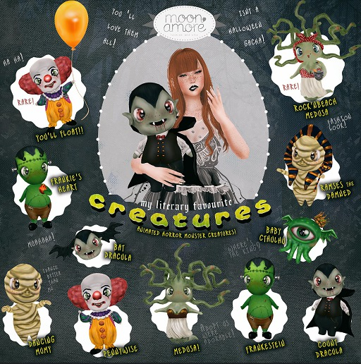 Second Life Marketplace - :Moon Amore: Creatures (Bat Dracula)