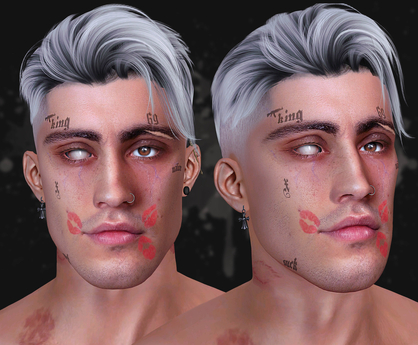Second Life Marketplace - Sampled - The King Tattoo // BOM System