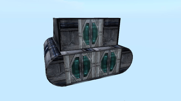 Second Life Marketplace - SKYBOX Spaceship bunker(boxed)