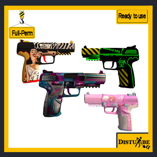 Second Life Marketplace - ::DisturbeD:: Toy Gun - FULL PERM MESH