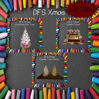 Second Life Marketplace - DFS Texture Pack, VMD Sorter Theme, Kids DFS Xmas