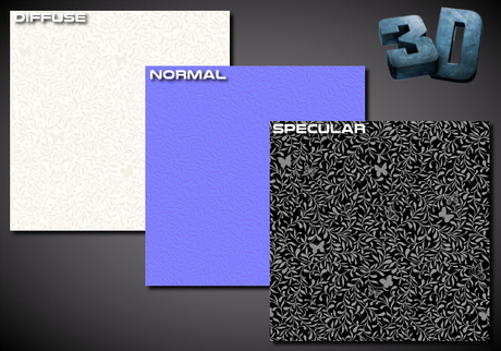 Second Life Marketplace - JU Wallpaper 00U 3D Textures Full Perm