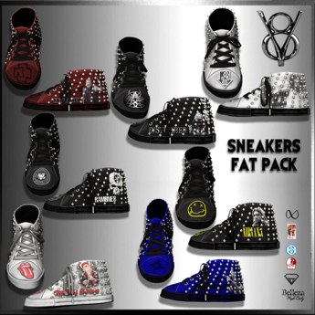 Second Life Marketplace - DEMO++V8-SHOP-DISTURBED SNEACKERS+