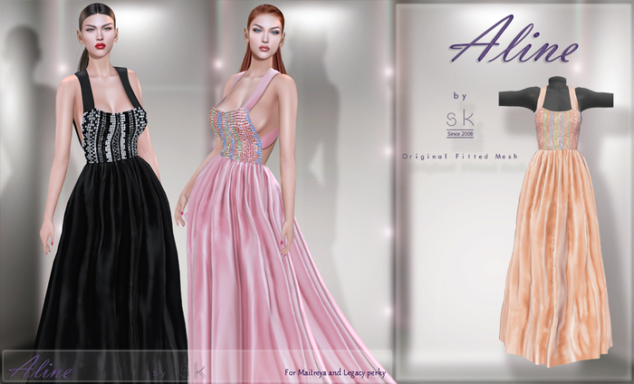 Second Life Marketplace - * SK * Aline Nude Maitreya and Legacy Perky ...