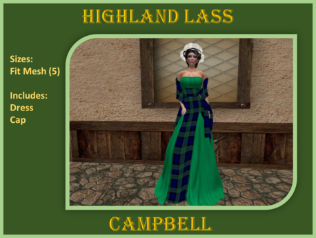 Second Life Marketplace - Higland Lass - Campbell