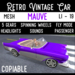 Second Life Marketplace - RETRO VINTAGE CAR - MAUVE - COPIABLE! - MANY ...