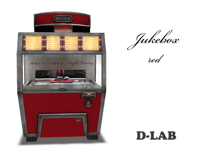 Second Life Marketplace - D-LAB Jukebox red