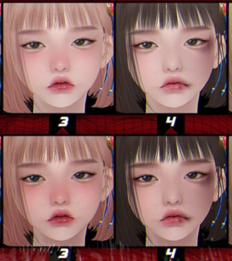Second Life Marketplace - [ODIO] Loopy Skin Gacha - SKIN B5 for Genus heads