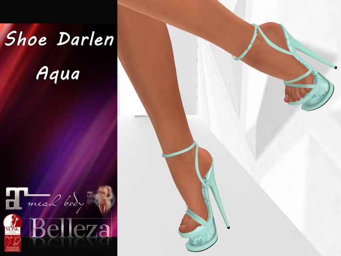 Second Life Marketplace - {RP} Heel Darlen Aqua