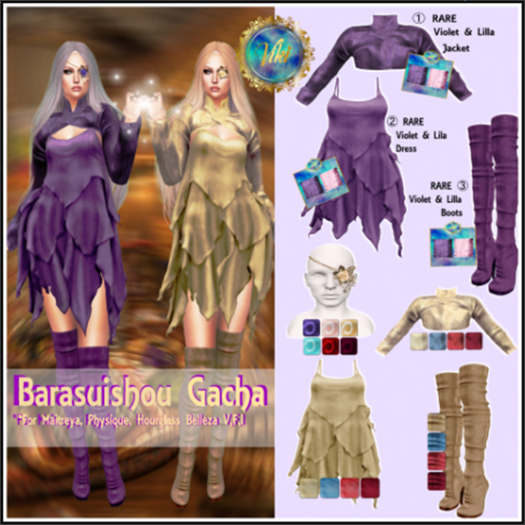 Second Life Marketplace - .Viki. - Isis - Barasuishou Dress - Red - Common