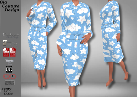 Second Life Marketplace - "GCD" Channing Clouds Robes Sky