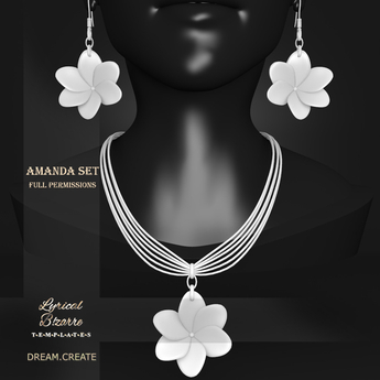 Second Life Marketplace - !Lyrical B!zarre Templates! - Amanda Set MESH ...