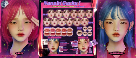 Second Life Marketplace - [ODIO] NANABI SKIN GACHA - B5