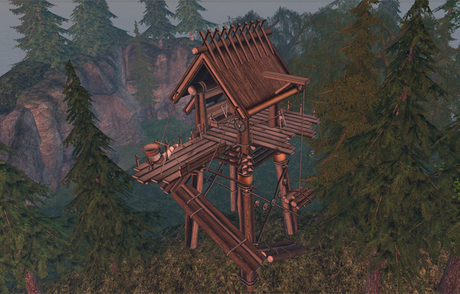 Second Life Marketplace - [FS] Viking "Guard Tower"