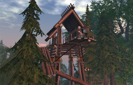 Second Life Marketplace - [FS] Viking "Guard Tower"