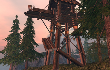 Second Life Marketplace - [FS] Viking "Guard Tower"