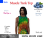 Second Life Marketplace - HellHole Tiedye 1 Muscle Tank