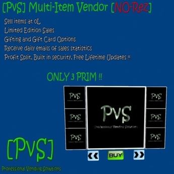 Second Life Marketplace - [PvS] 3prim 6 Panel Multi-Item [COPY w GIFT ...