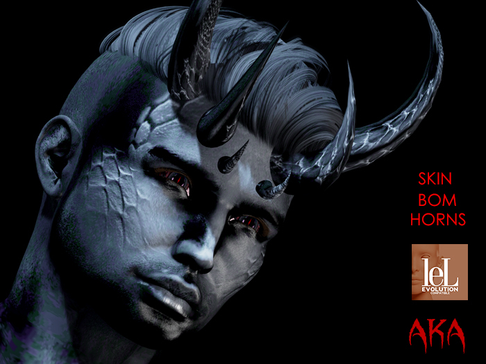 Second Life Marketplace - ..::AKA::.. DEMO Demon black Avatar male ...