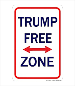Second Life Marketplace - trump free zone sign