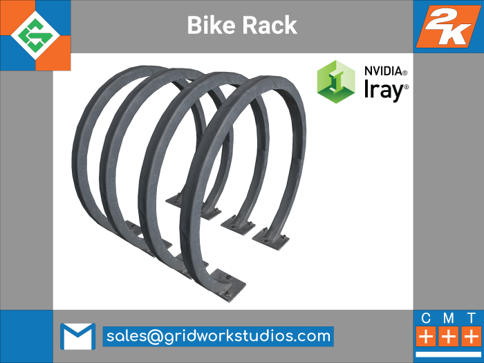 Second Life Marketplace - MESH: Bike Rack