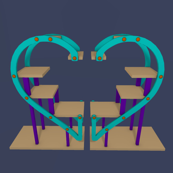 Second Life Marketplace - ~tc~ Mesh Heart Stand FullPerm Kit