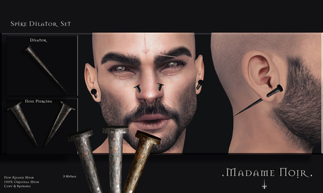 Second Life Marketplace - Spike Dilator DEMO by Madame Noir