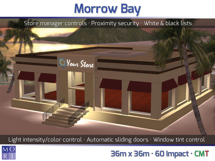 Second Life Marketplace - MORROW BAY STORE: Big store, small land impact!