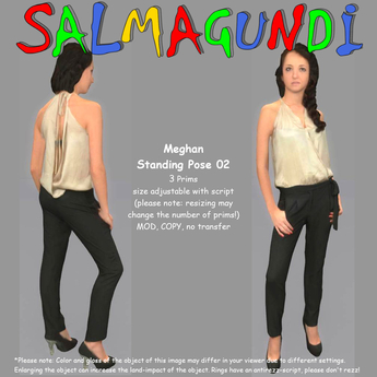 Second Life Marketplace - Meghan - Standing Pose 02