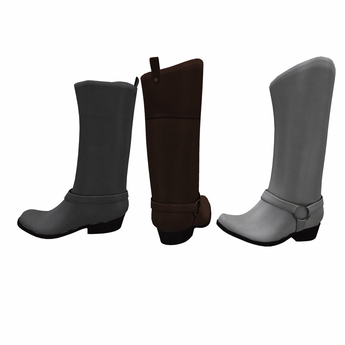Second Life Marketplace - AmAzInG CrEaTiOnS Riding boots 2 (3 fabrics)