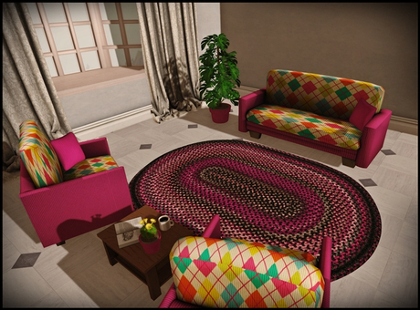 Second Life Marketplace - {CS} Living Room Set - Grace (PG)