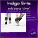 Second Life Marketplace - Indigo Girls soft boots-silver-TWE+ [wear]
