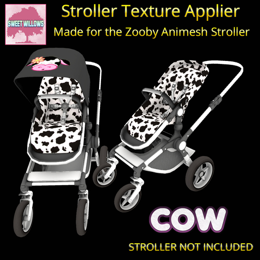 Second Life Marketplace - (SW) Cow Stroller Texture Applier - Zooby ...