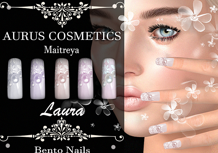 Second Life Marketplace - A U R U S - Laura Bento Nails -Maitreya