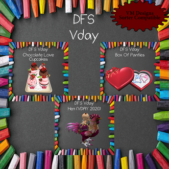 Second Life Marketplace - DFS Texture Pack, VMD Sorter Theme, Kids DFS Vday