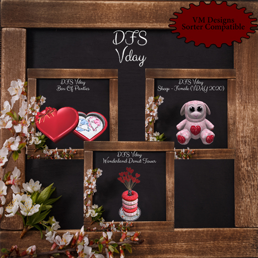 Second Life Marketplace - DFS Texture Pack, VMD Sorter Theme Blossom ...