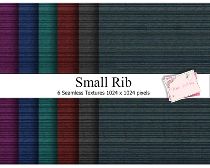 Second Life Marketplace - Small Rib Fabric - 6 Textures Seamless - NINA ...