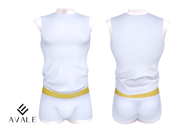 Second Life Marketplace - AVALE James Outfit - White