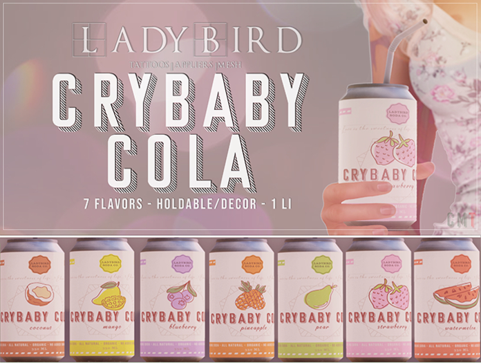 Second Life Marketplace - Ladybird. // Cry-baby Cola FATPACK