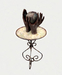 Second Life Marketplace - Vagabond - Morgana's Bird Basin (Brown/Gold)
