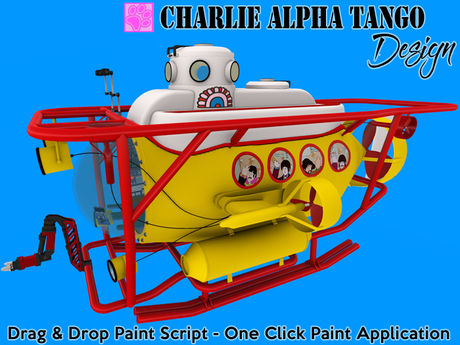 Second Life Marketplace - Deep Sim Explorer - Yellow Submarine Paint