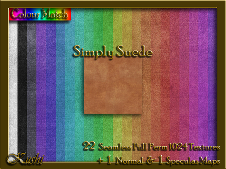 Second Life Marketplace - Simply Suede Seamless Textures