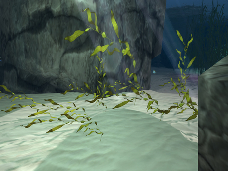 Second Life Marketplace - MESH KELP Animated Kelp Forest + fish & sunbeam