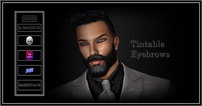 Second Life Marketplace - Male Eyebrows:4G / Catwa / Omega / Bom ...